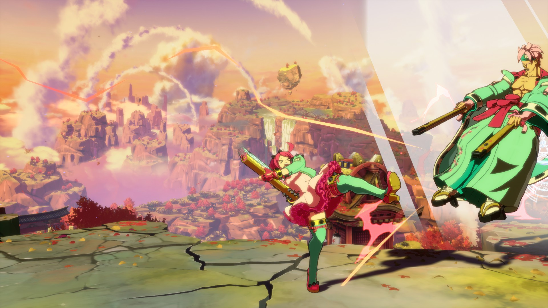 Green Tea Elphelt (Colours 1-11) Mod for GUILTY GEAR -STRIVE- | GGST Mods