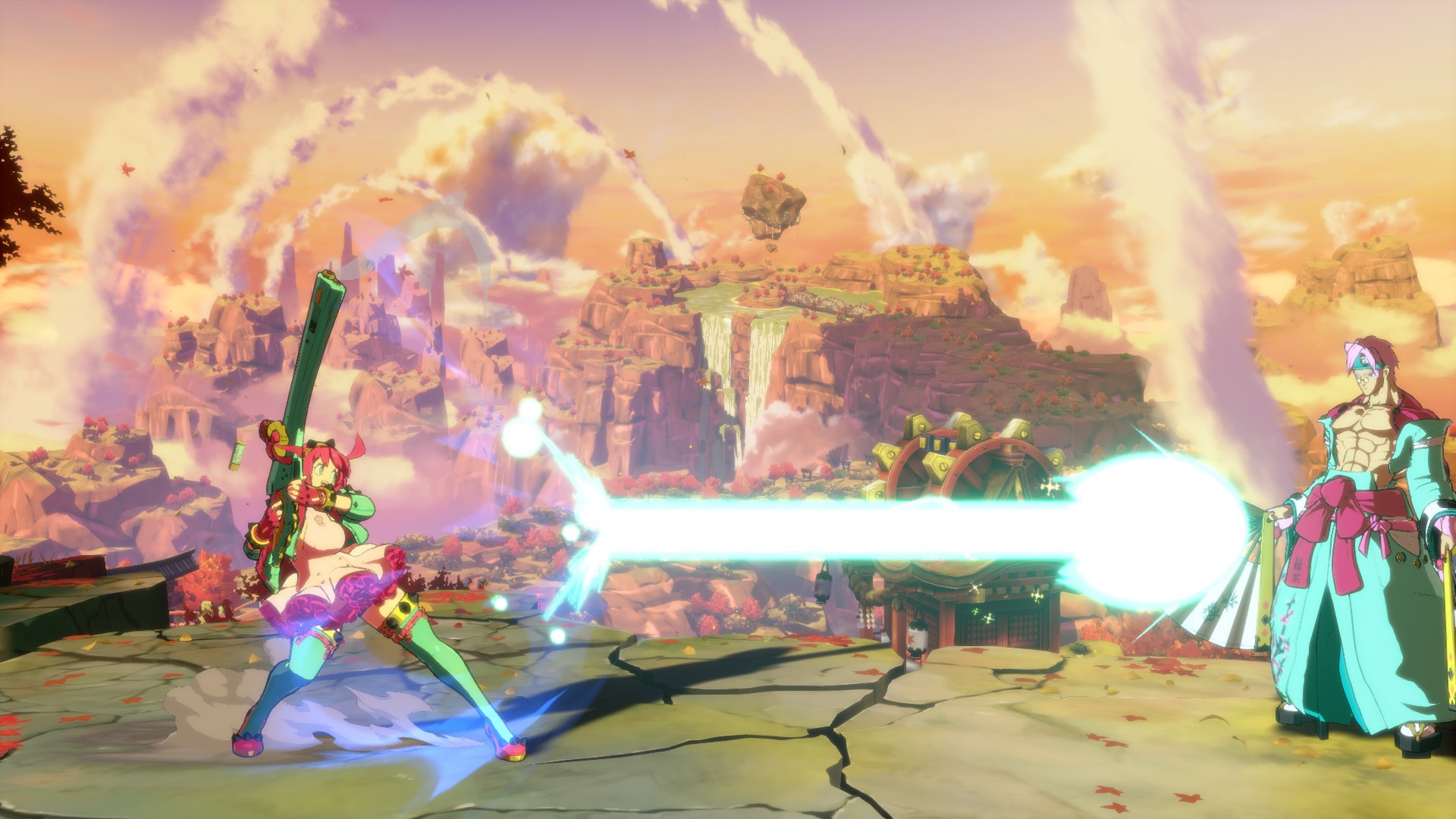 Green Tea Elphelt (Colours 1-11) Mod for GUILTY GEAR -STRIVE- | GGST Mods