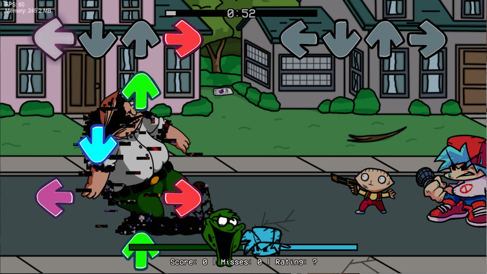 PIBBY: GLITCHED LEGENDS family guy fanmode Mod for Friday Night Funkin ...