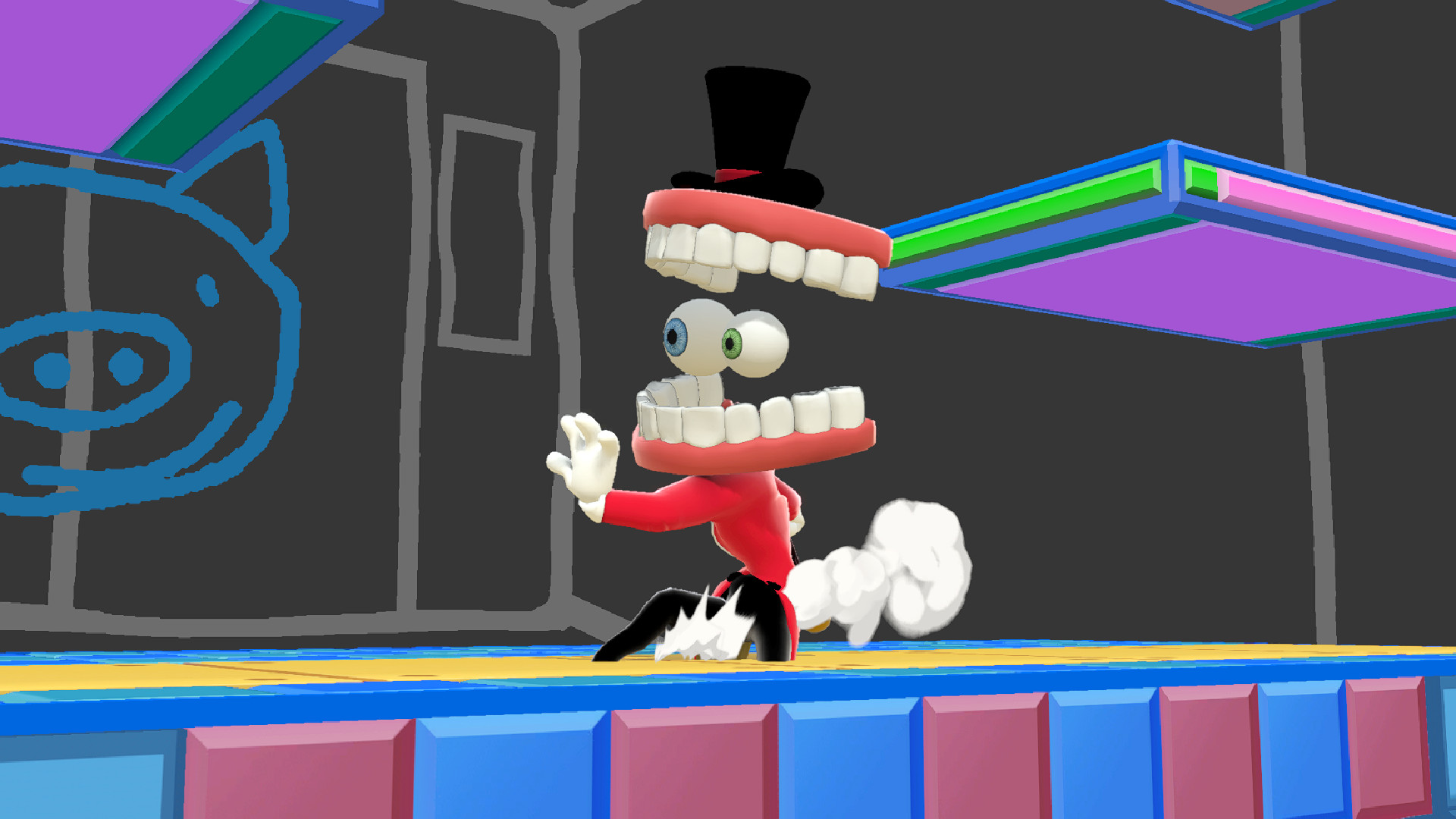 Caine (The Amazing Digital Circus) Mod for Super Smash Bros. Ultimate ...