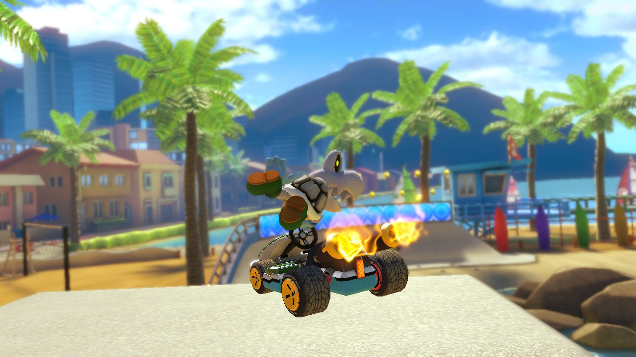 Green and Blue Dry Bones from Mario Baseball Mod for Mario Kart 8 Deluxe | MK8D Mods