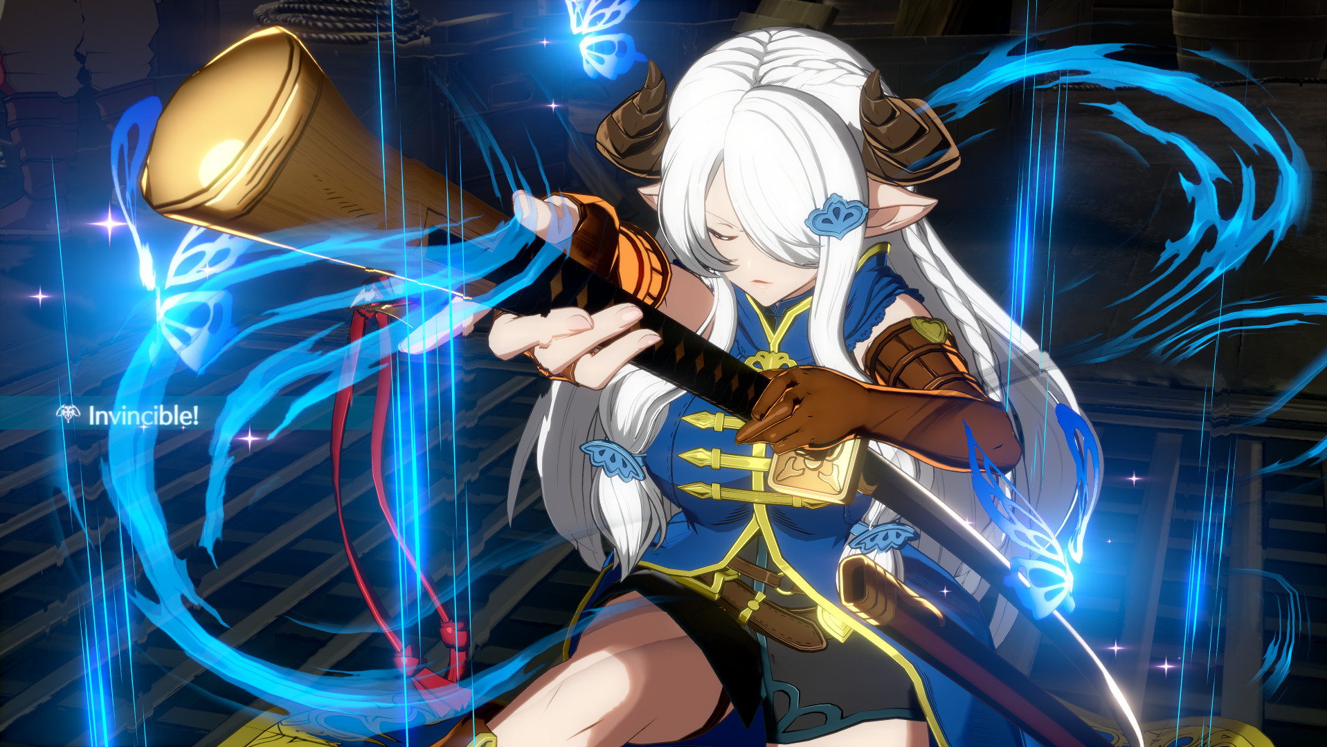 Narmaya Devil May Cry Vergil-Inspired Color 04 Mod for Granblue Fantasy ...