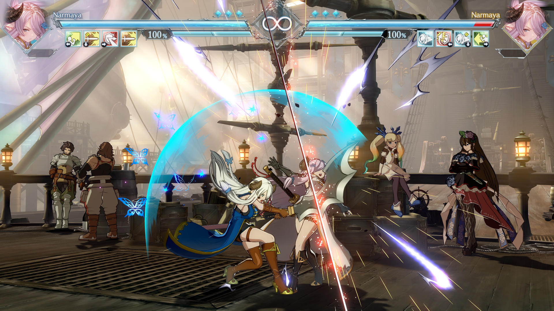 Narmaya Devil May Cry Vergil-Inspired Color 04 Mod for Granblue Fantasy ...