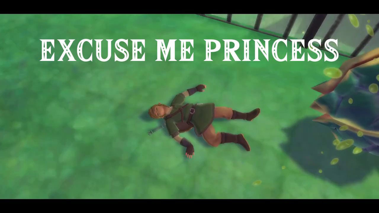 Nice job, Hero. Excuse me Princess. Game Over Mod for The Legend of ...