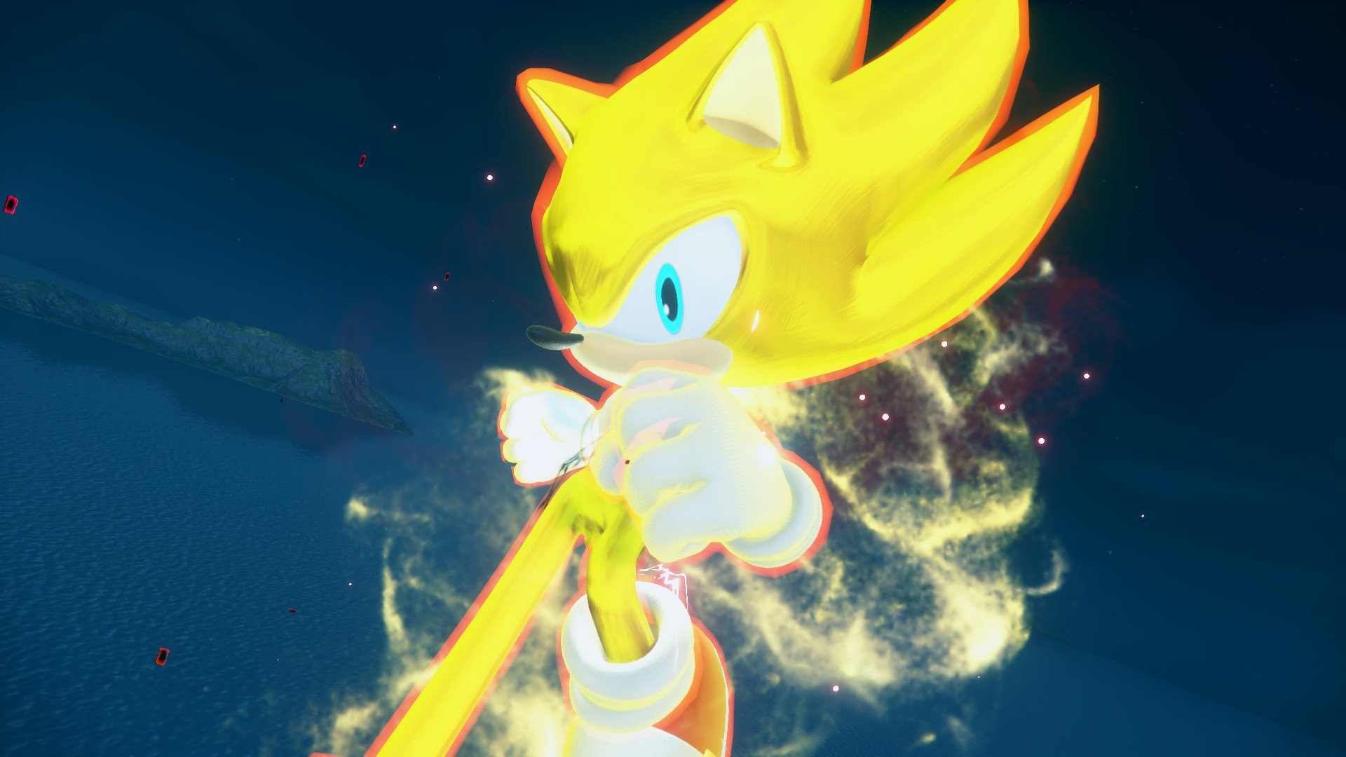 Shiny Super Sonic Mod for Sonic Frontiers | Frontiers Mods