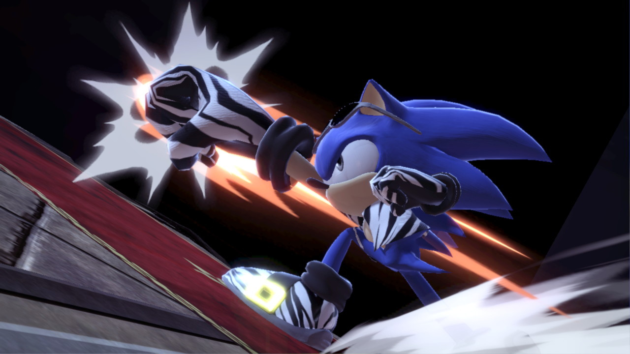 Zebra Sonic Mod for Super Smash Bros. Ultimate | SSBU Mods