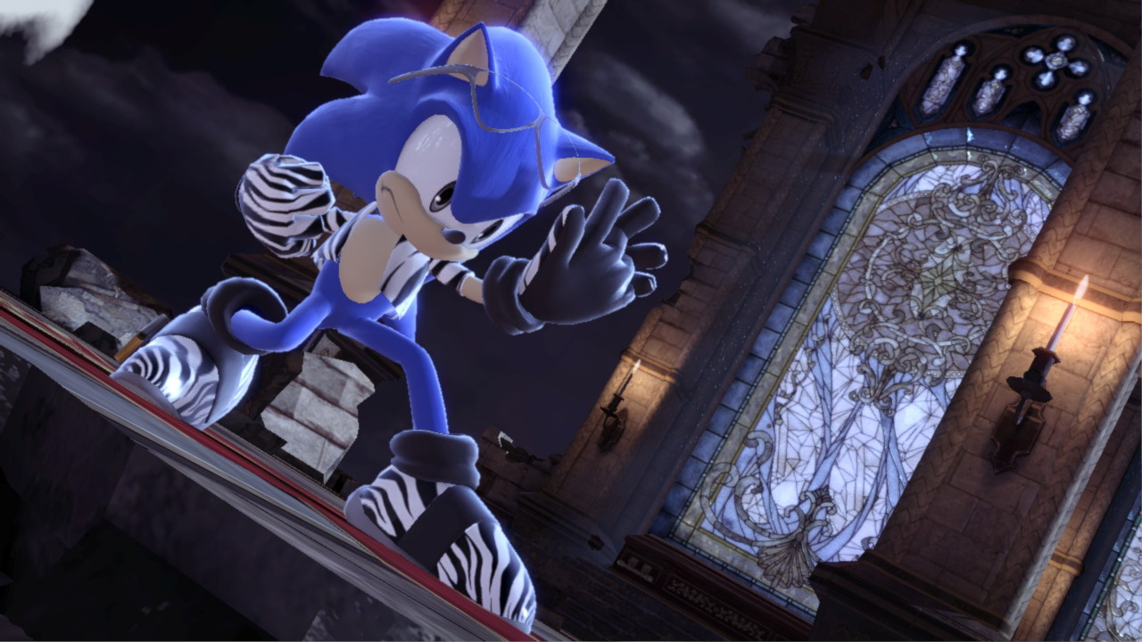 Zebra Sonic Mod for Super Smash Bros. Ultimate | SSBU Mods