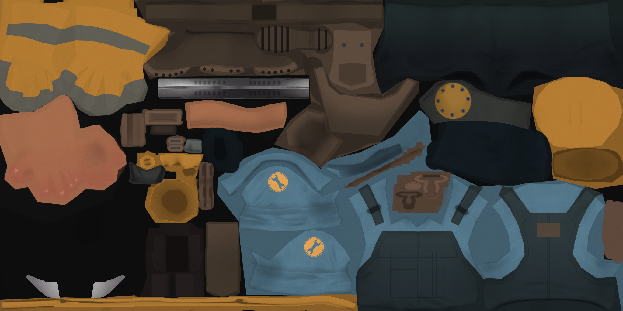 Awesome Pack-esque Heavy Belt and Engie Kneepads Mod for Team Fortress ...