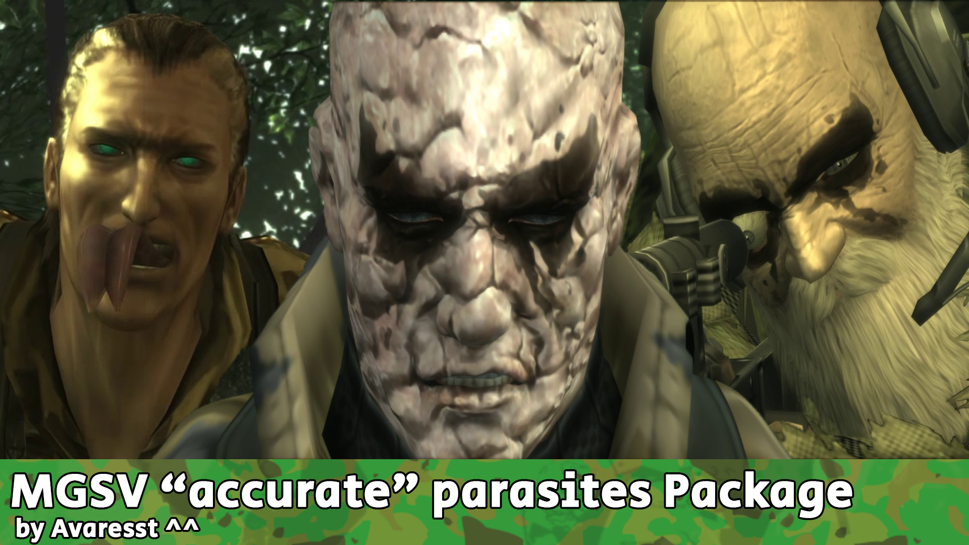 more MGSV accurate parasites - mgs3 Mod for Metal Gear Solid: Master ...