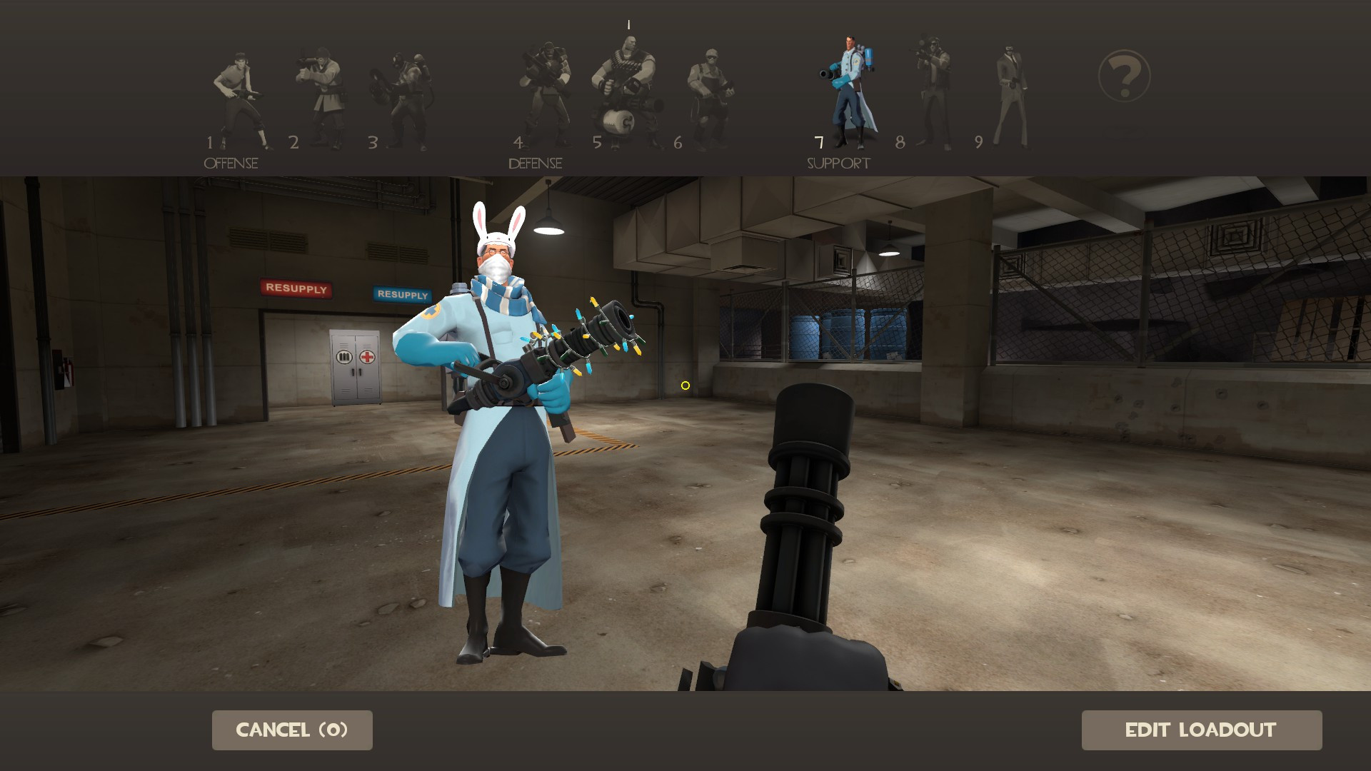 "Cleaner" Default Class Selection Screen Mod for Team Fortress 2 | TF2 Mods