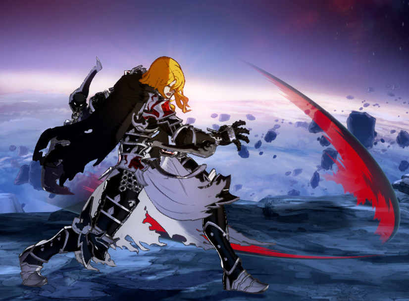 Siegfried as Kurosaki Ichigo + Zangetsu color Mod for Granblue Fantasy ...