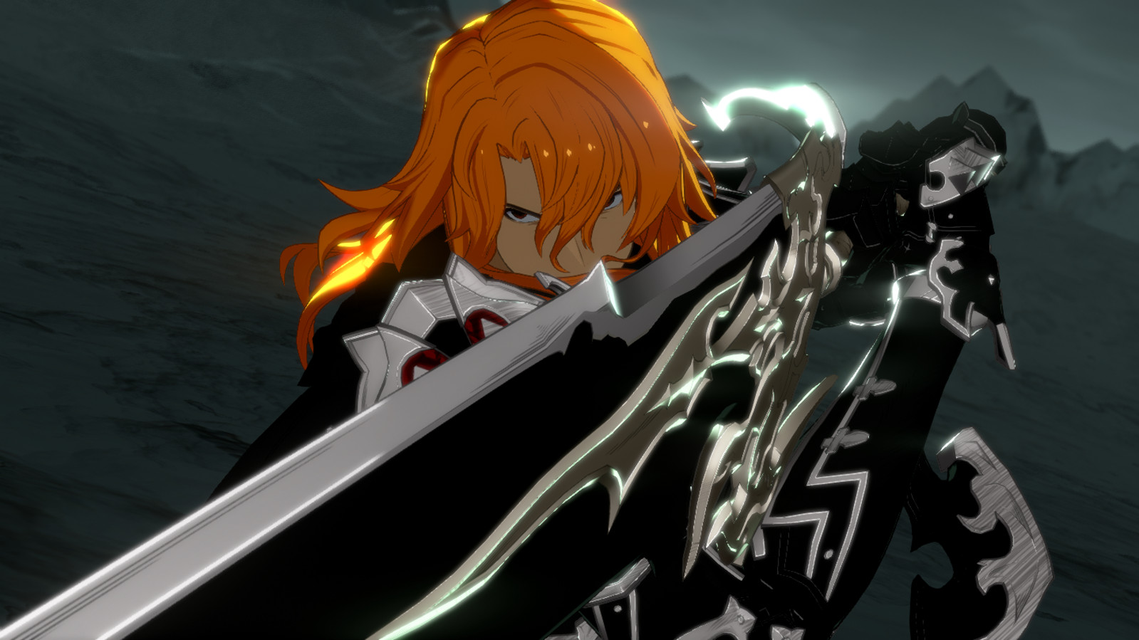 Siegfried as Kurosaki Ichigo + Zangetsu color Mod for Granblue Fantasy ...