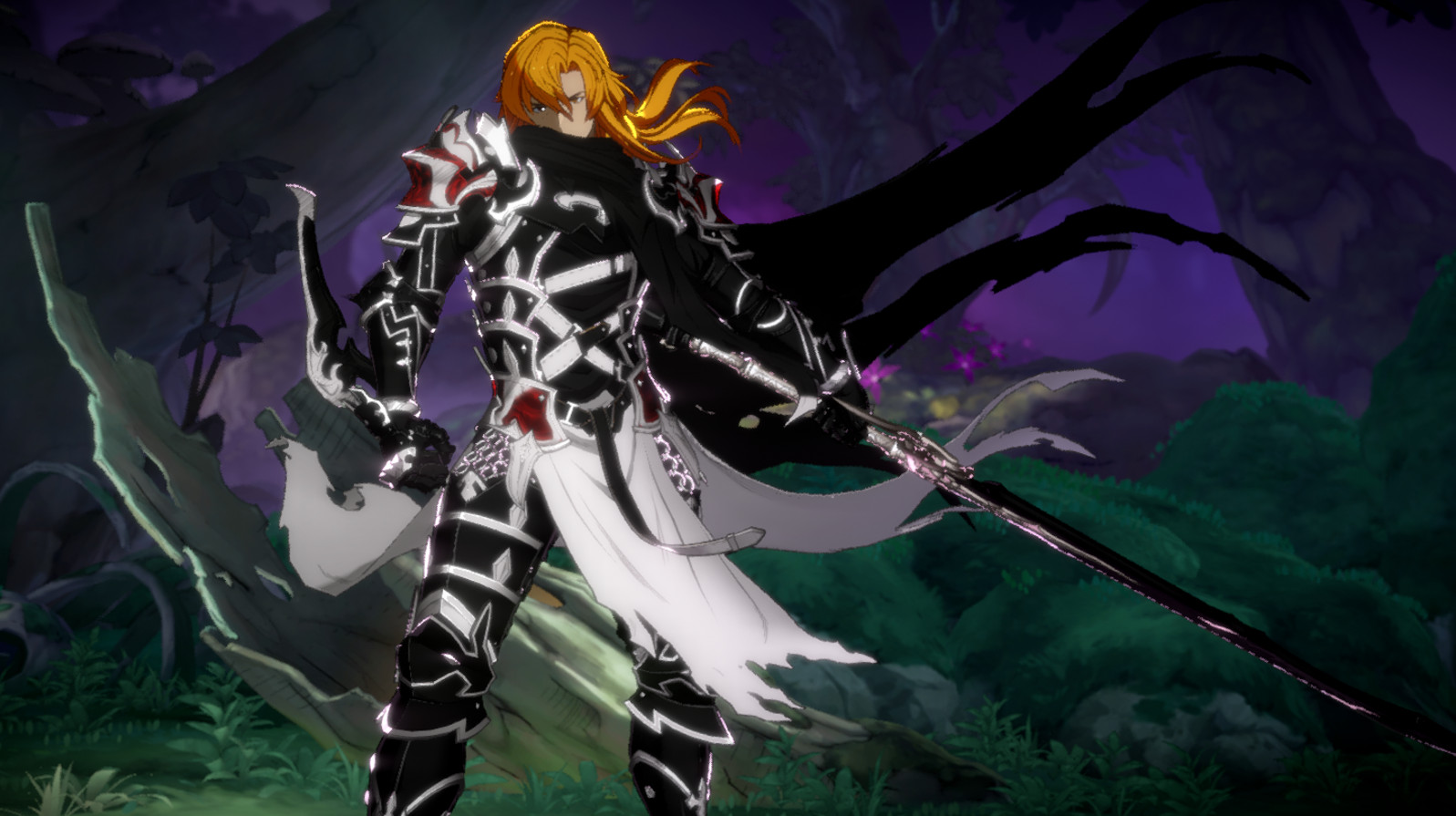 Siegfried as Kurosaki Ichigo + Zangetsu color Mod for Granblue Fantasy ...