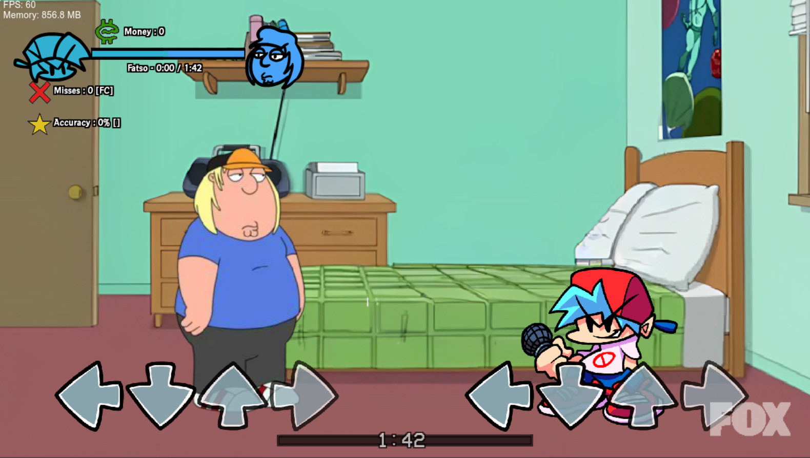epic Family Guy png mod (Demo) Mod for Friday Night Funkin' | FNF Mods