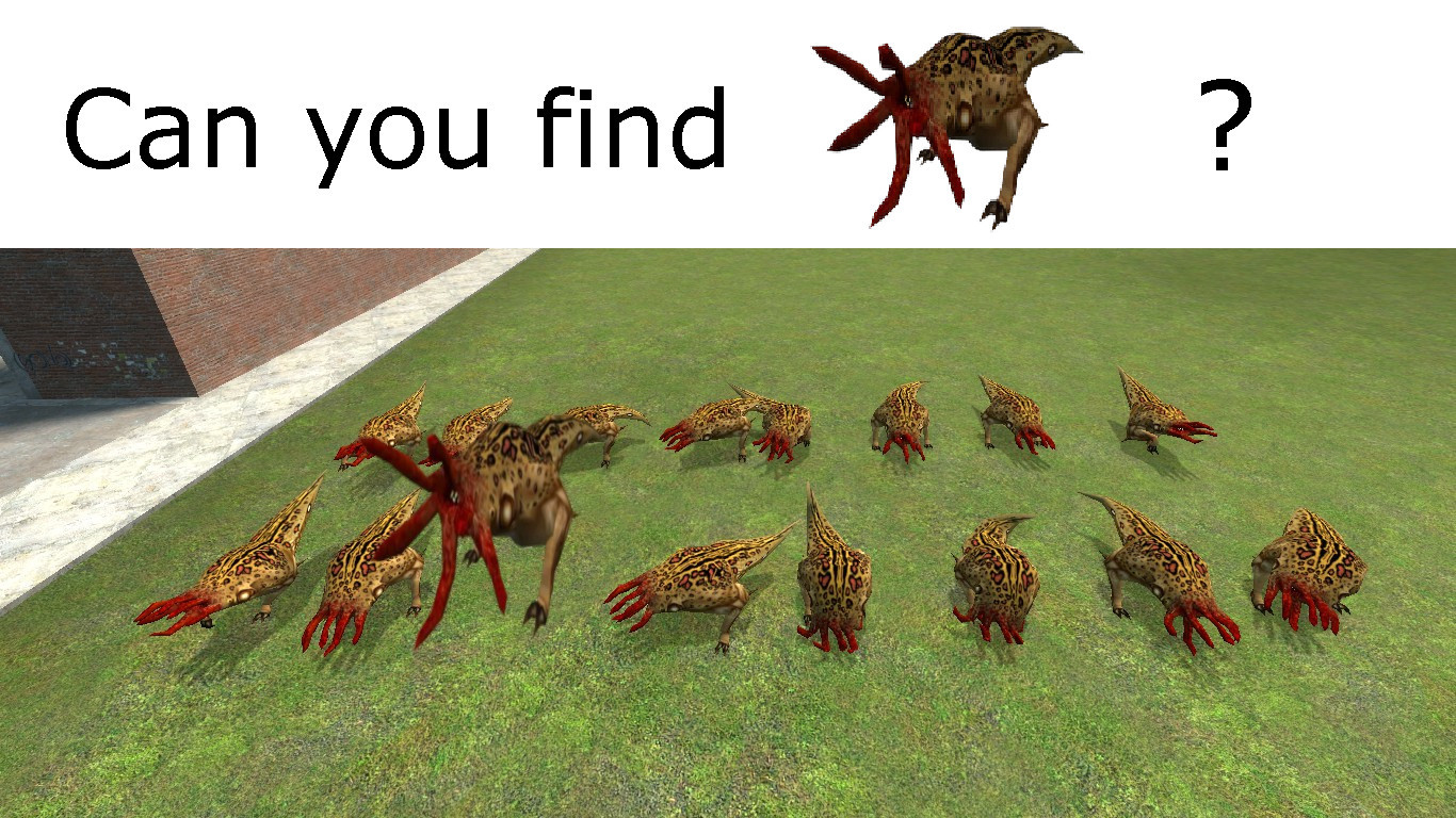 Bullsquid.png [NEXTBOT] Mod for Garry's Mod | GMod Mods