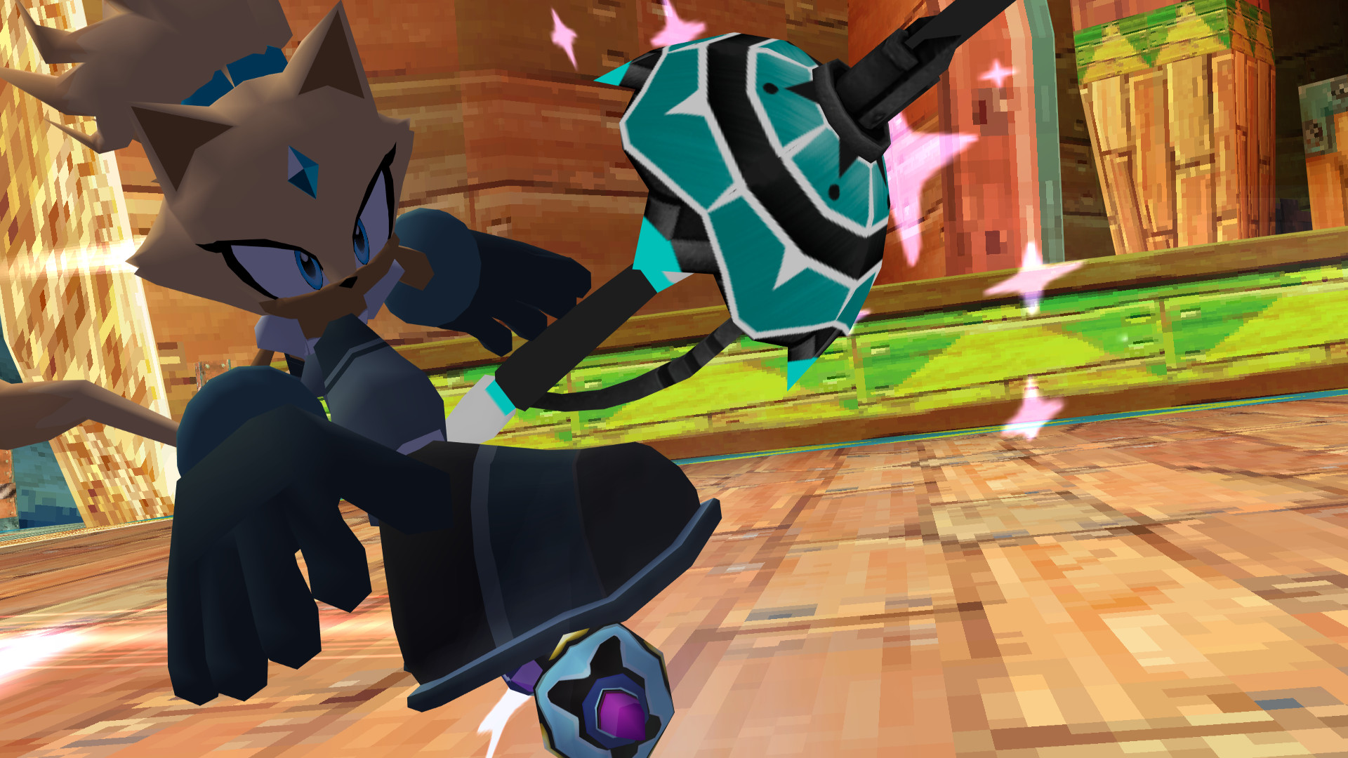 (SRTE 2.0) Blaze the Cat - Whisper the Wolf Mod for Sonic Riders (GameCube) | SR-GC Mods