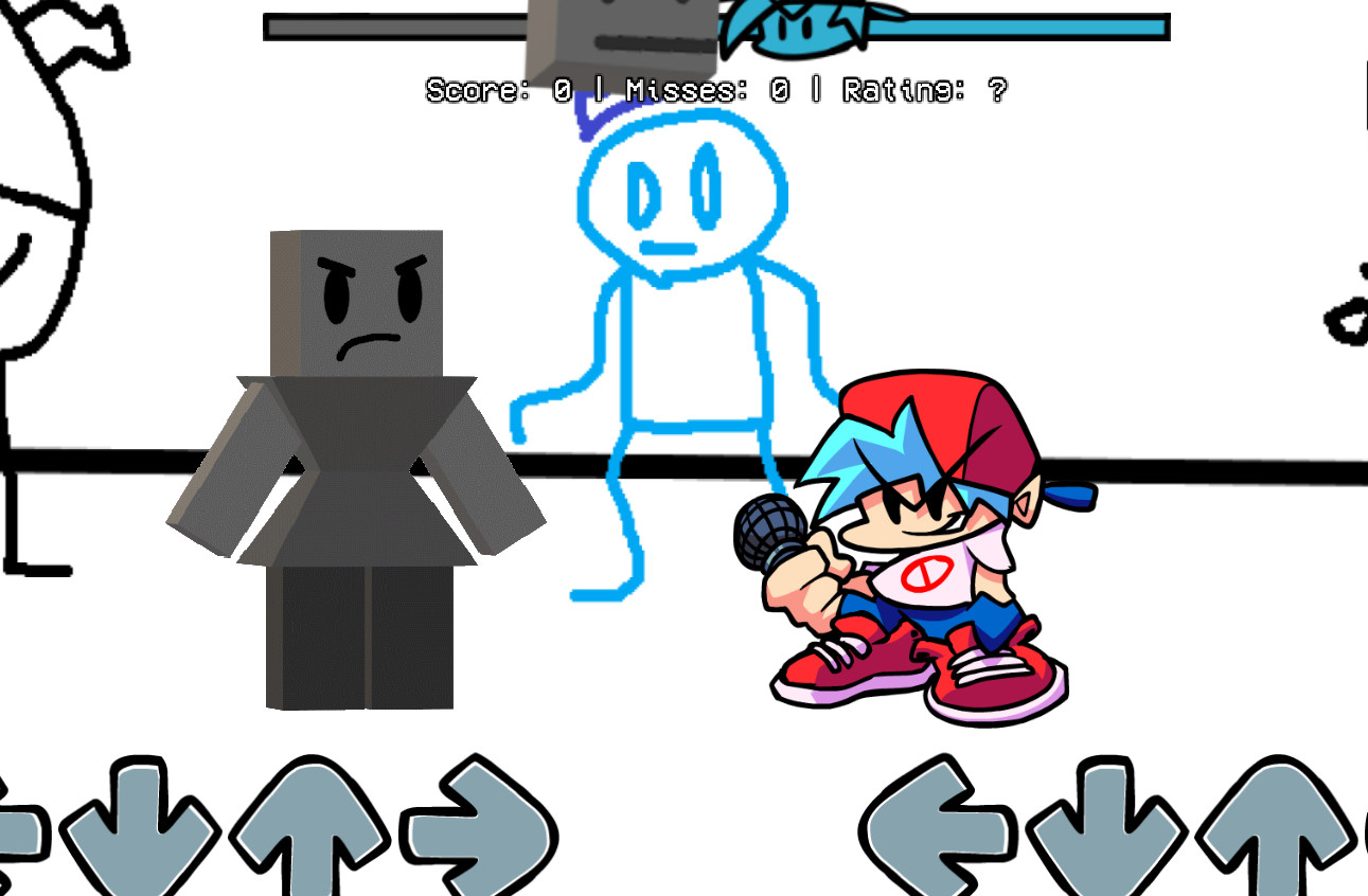 ferocious but with hated characters Mod for Friday Night Funkin' | FNF Mods