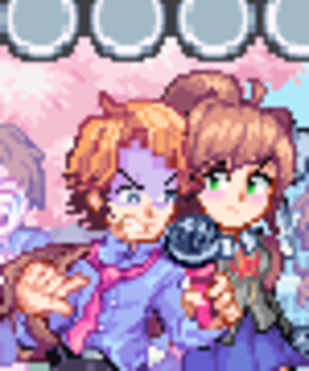 DUET CORRUPTION (Monika&Senpai) Mod for Friday Night Funkin' | FNF Mods