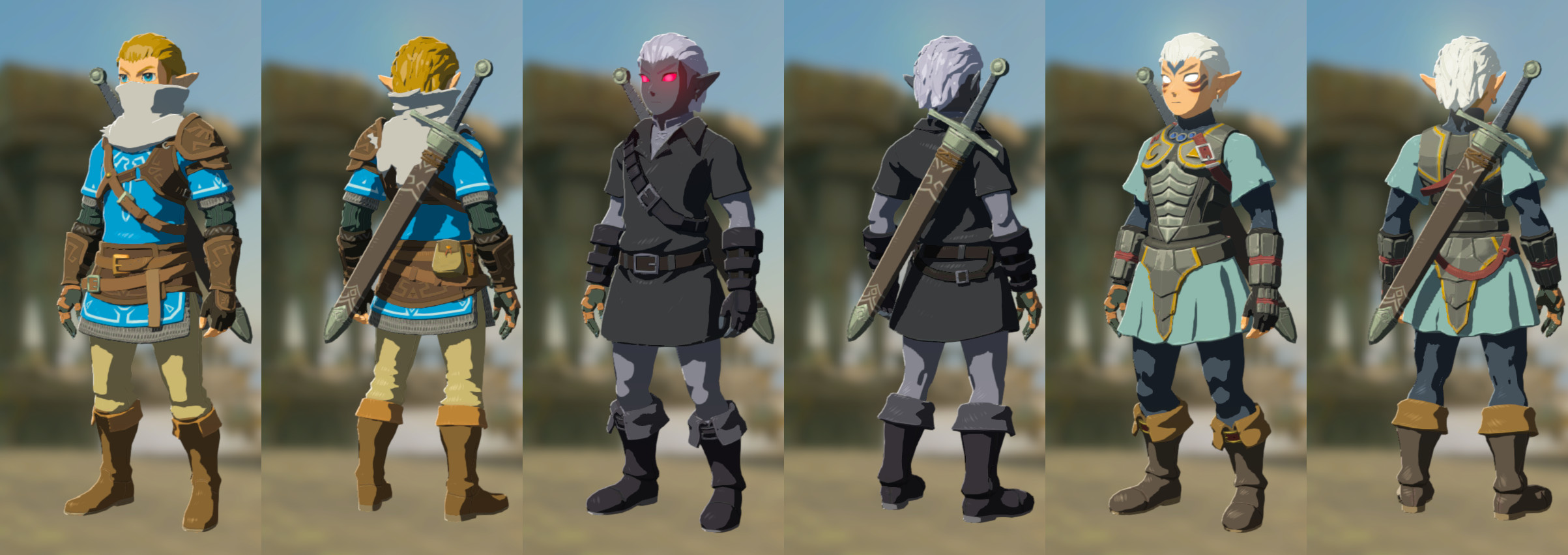 New short hair for Link Mod for The Legend of Zelda: Tears of the ...