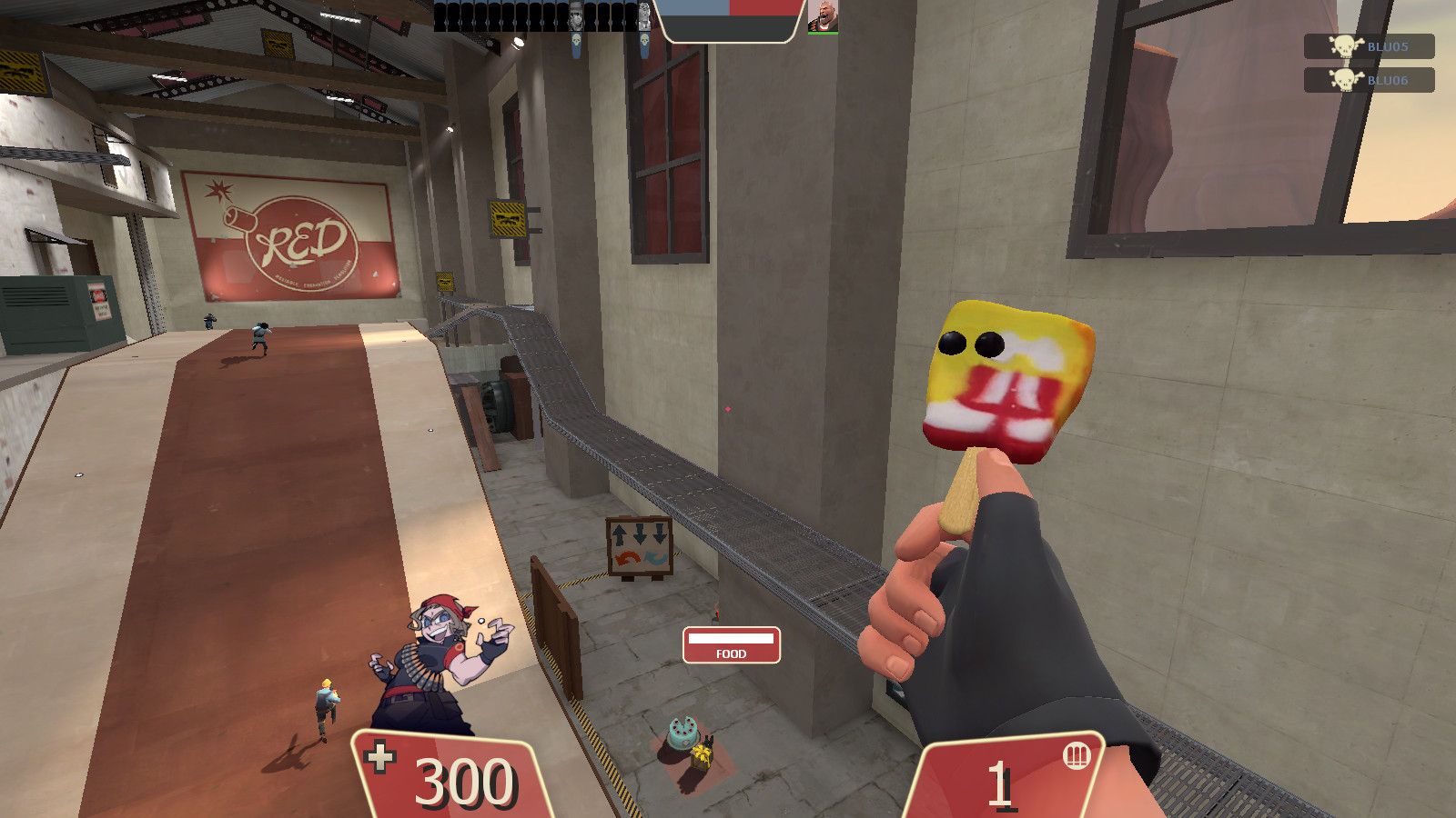 Spongebob Popsicle over Sandvich Mod for Team Fortress 2 | TF2 Mods