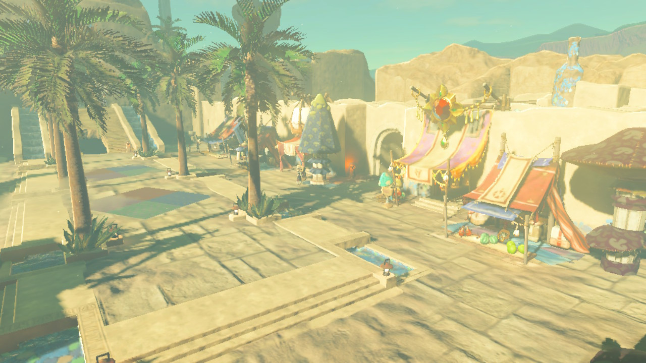 Trendy Gerudo Town Mod for The Legend of Zelda: Tears of the Kingdom ...