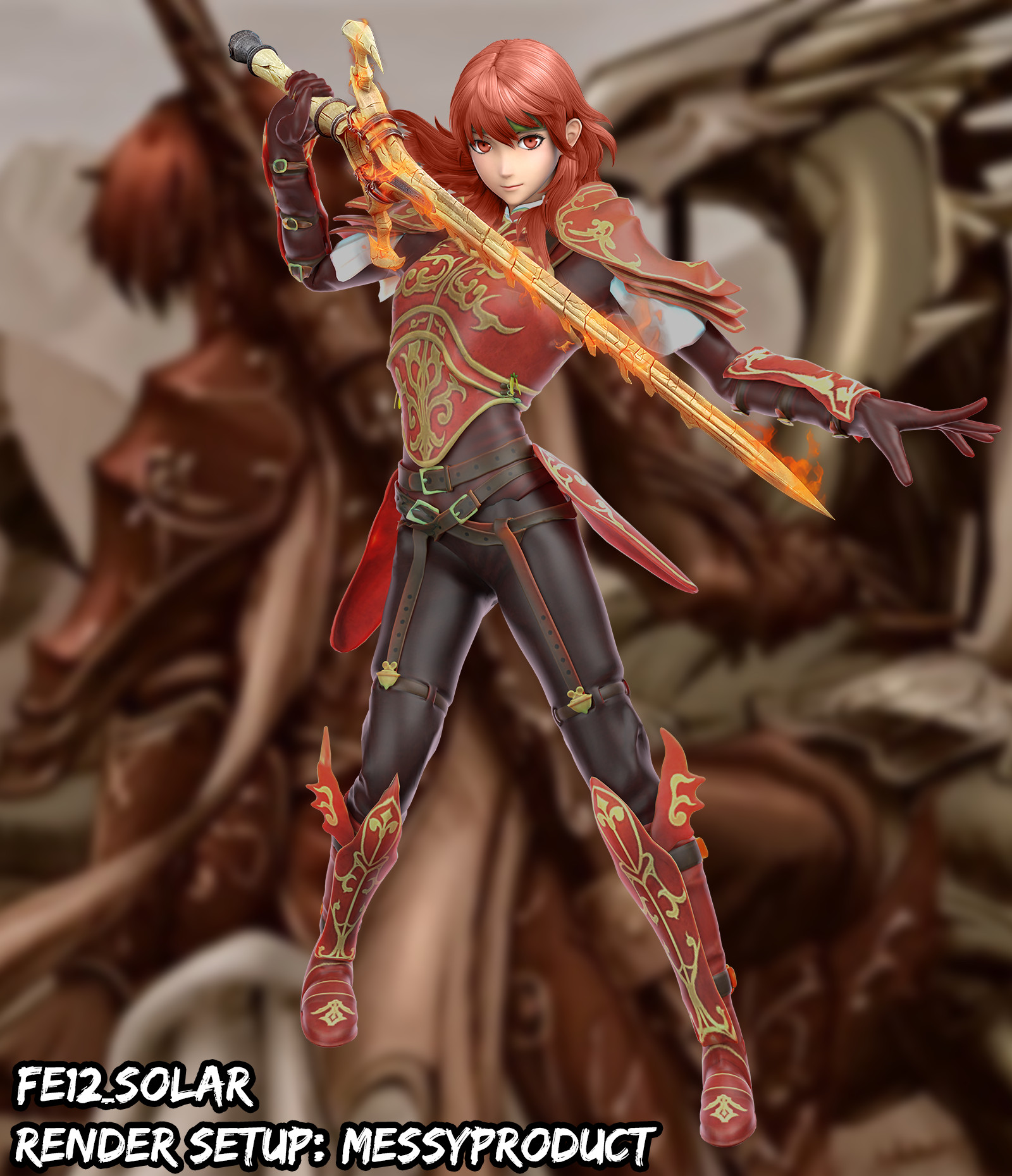 Minerva's Armor - Byleth Mod for Super Smash Bros. Ultimate | SSBU Mods