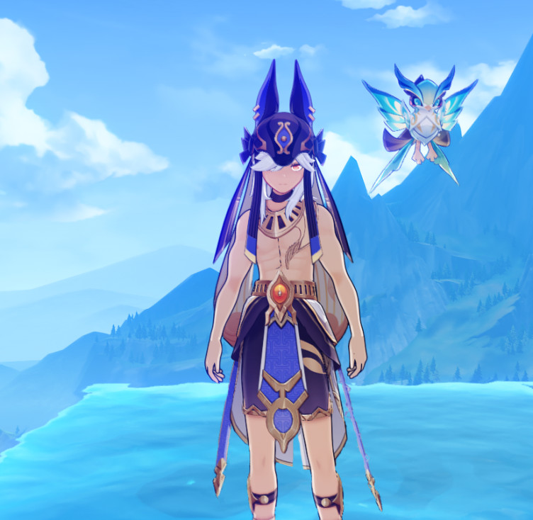 Shirtless Cyno Mod for Genshin Impact | GI Mods