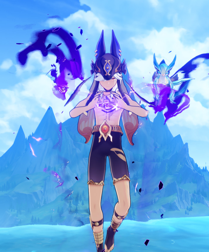 Shirtless Cyno Mod for Genshin Impact | GI Mods