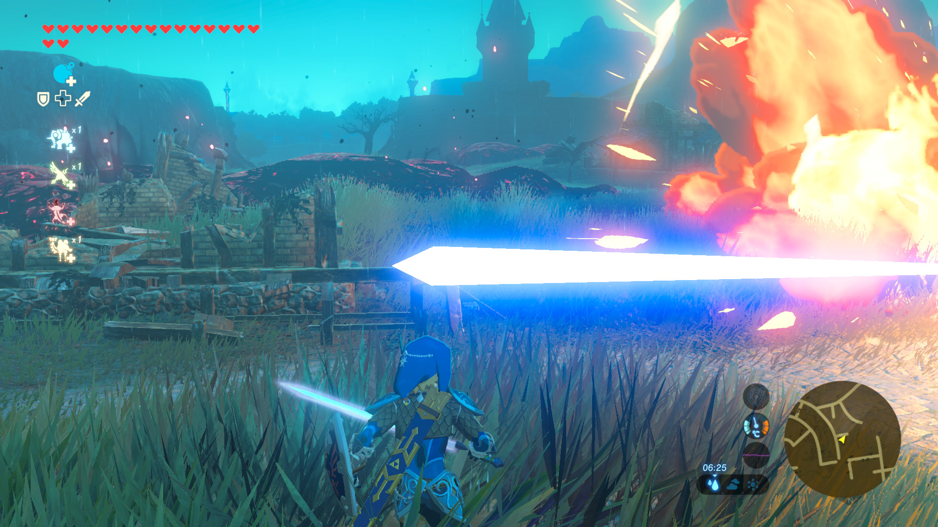 Master Sword fires Guardian beams Mod for The Legend of Zelda: Breath ...