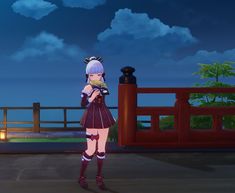 Ayaka Christmas Mod for Genshin Impact | GI Mods