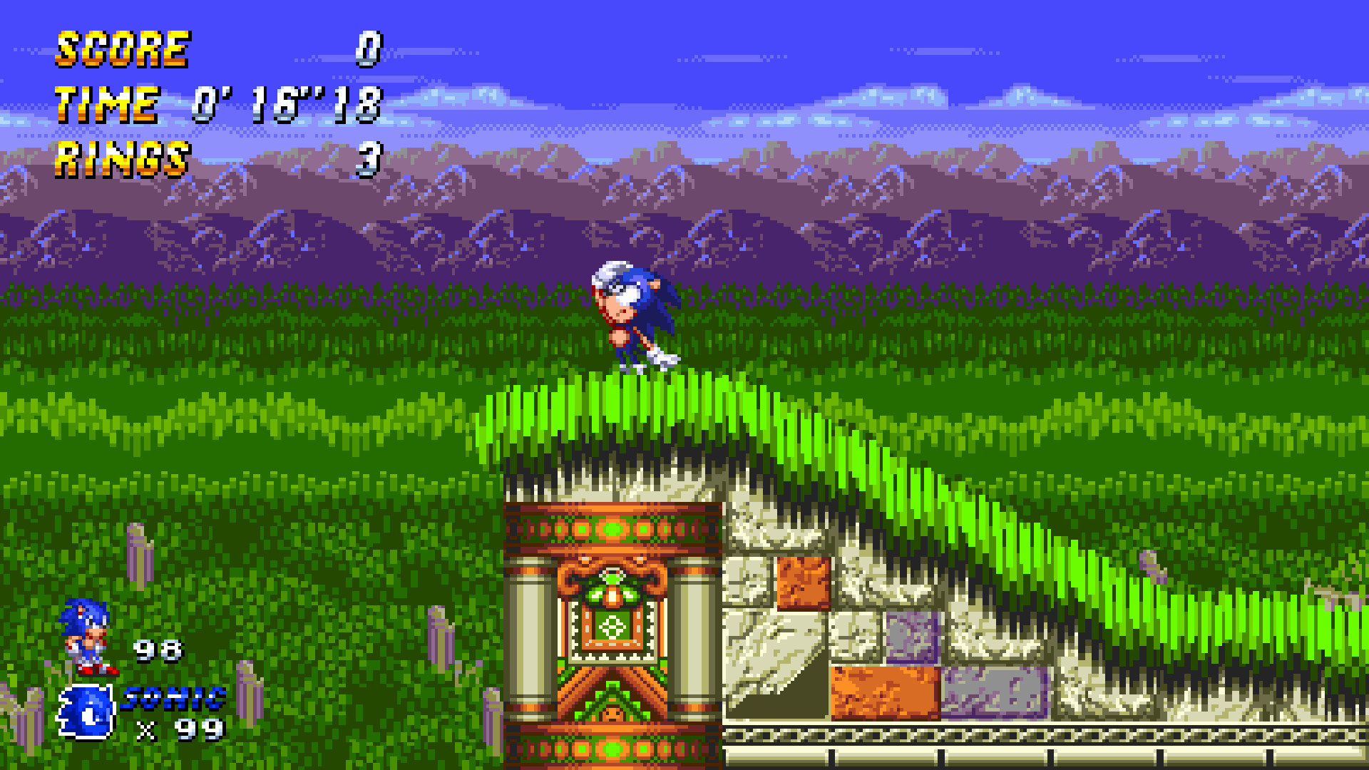 Gamebanana Sonic 3 Air Custom Zone Select + Useott's Extra Zones