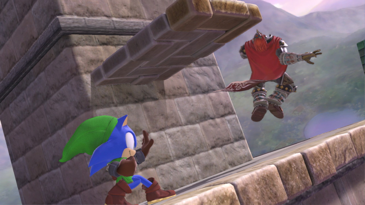 Link's Tunic Sonic Mod for Super Smash Bros. Ultimate | SSBU Mods