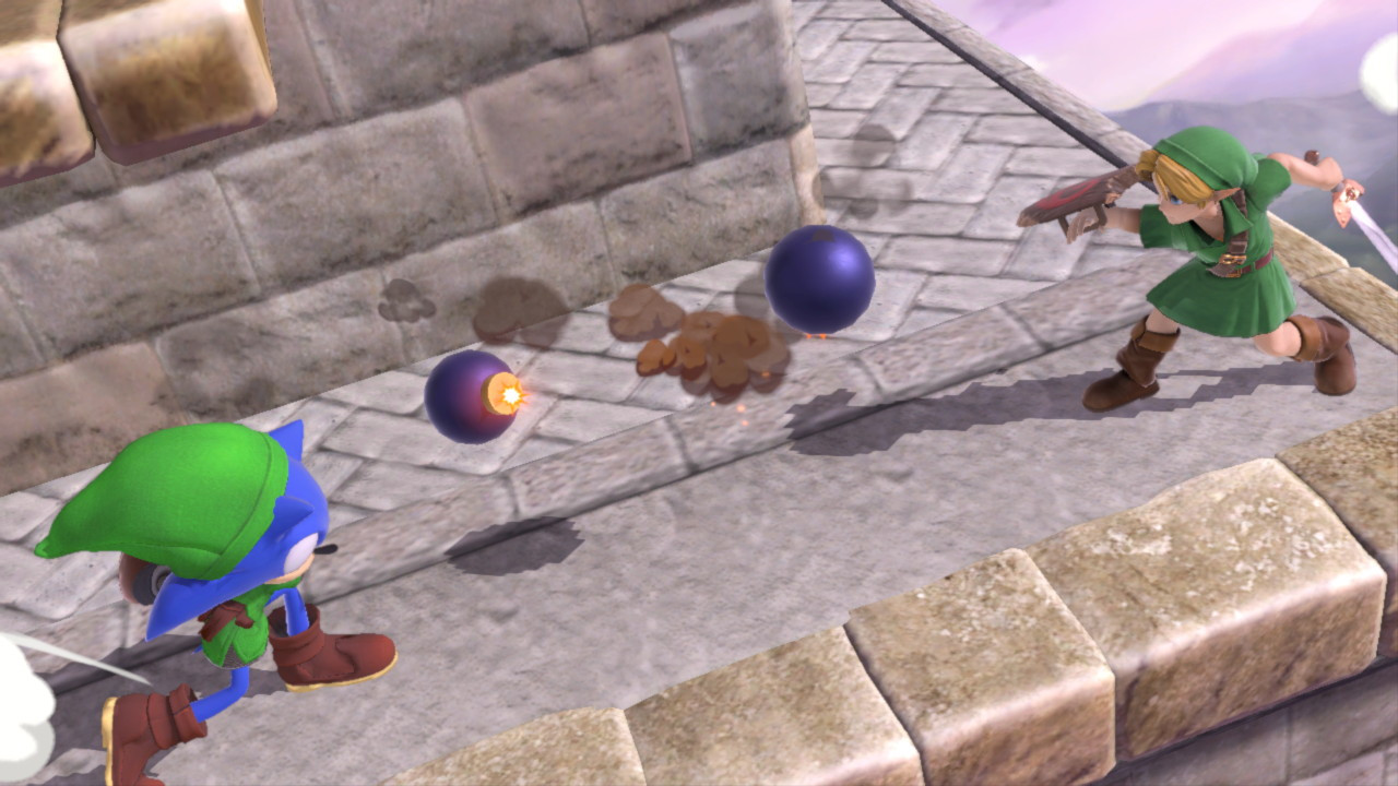 Link's Tunic Sonic Mod for Super Smash Bros. Ultimate | SSBU Mods