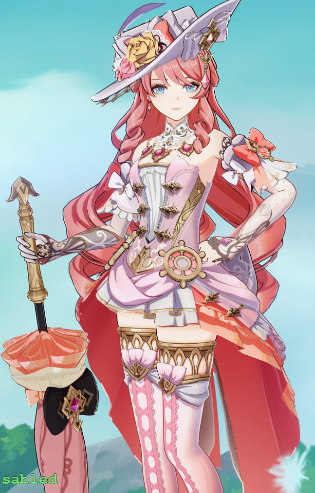 Rose Quartz (Navia) (4.4) Mod for Genshin Impact | GI Mods