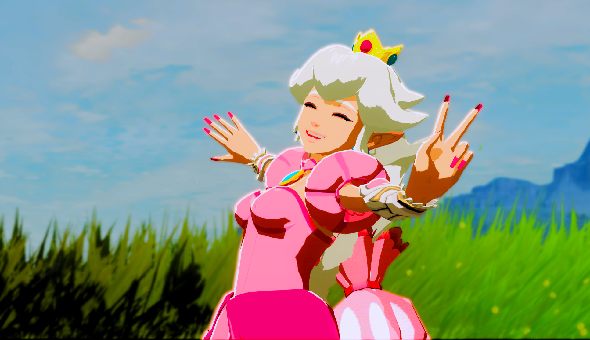 Peachs Extra Thicc Royal Adventure Mod for The Legend of Zelda: Breath ...