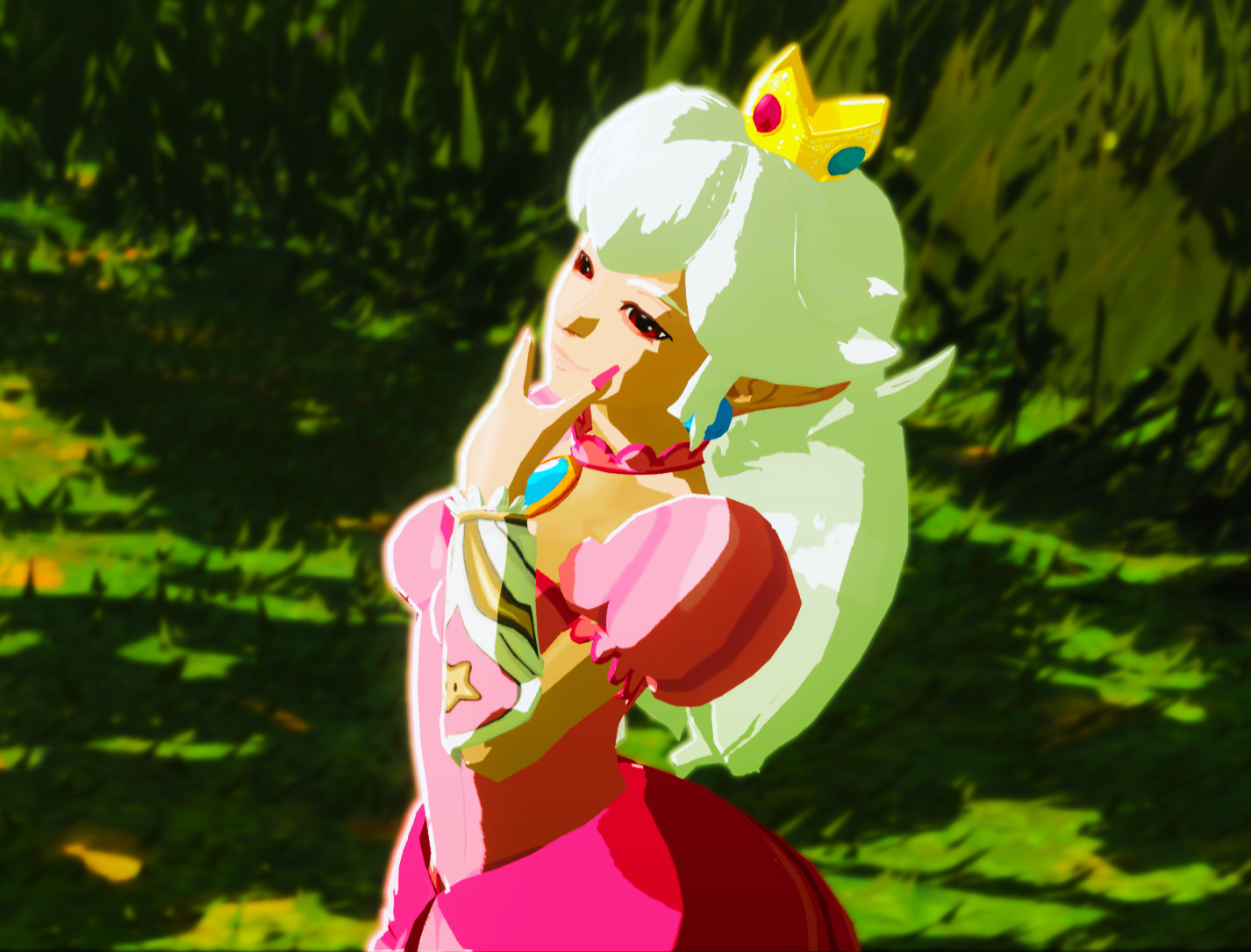 Peachs Extra Thicc Royal Adventure Mod for The Legend of Zelda: Breath ...