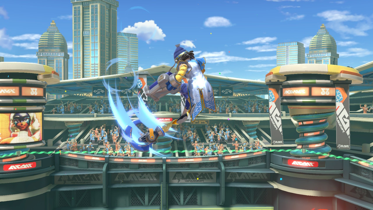 Blue Min Min Effects Pack Mod for Super Smash Bros. Ultimate | SSBU Mods