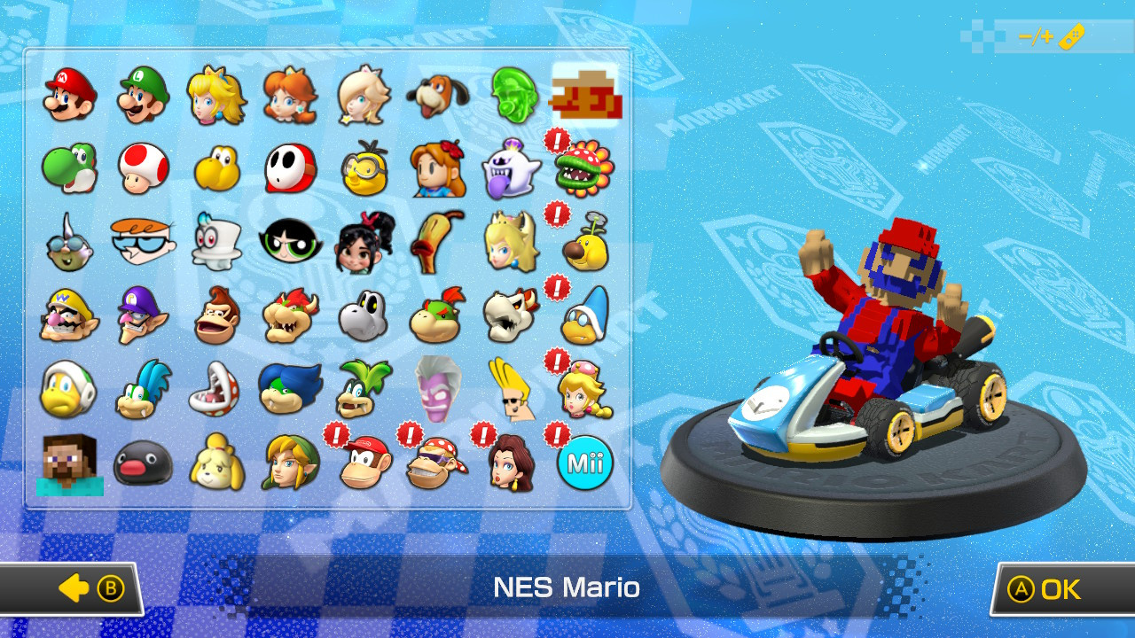 NES Mario over Birdo Mod for Mario Kart 8 Deluxe | MK8D Mods