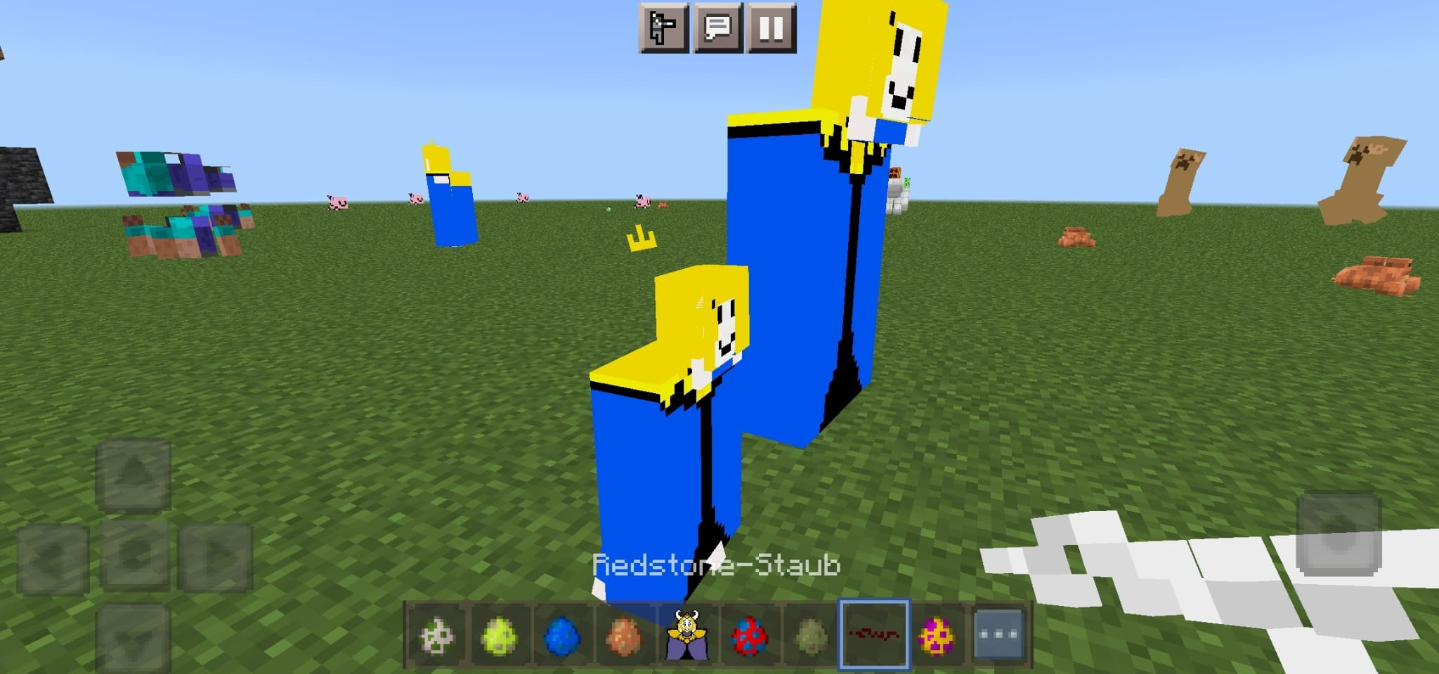 (pre 1/10 parts) more mobs (Undertale reference) Mod for Minecraft ...