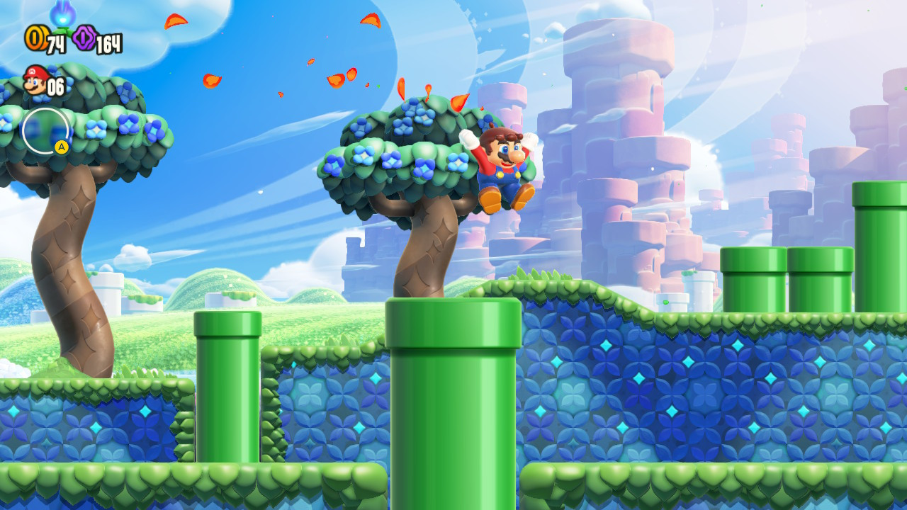 No Hat Mario Mod for Super Mario Bros. Wonder | SMBW Mods