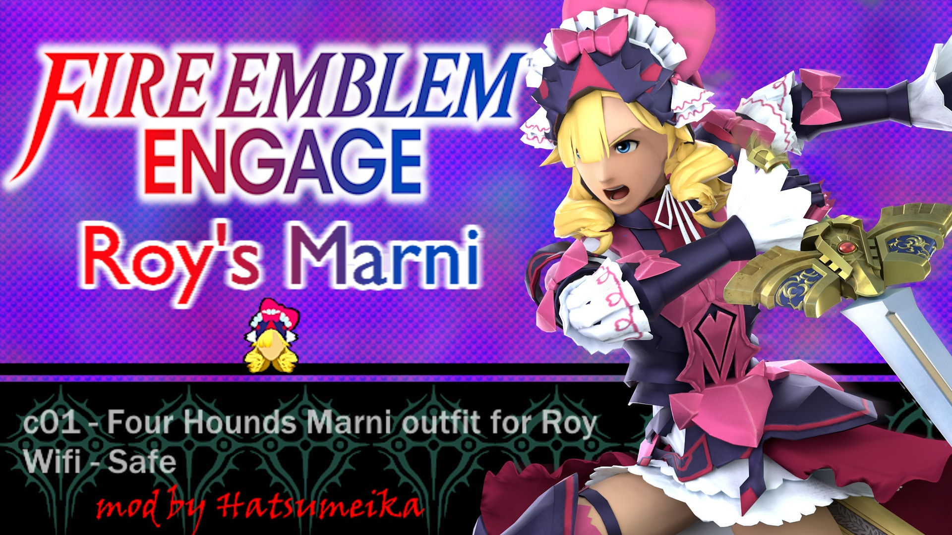 Roy's Marni ENGAGE Mod for Super Smash Bros. Ultimate | SSBU Mods