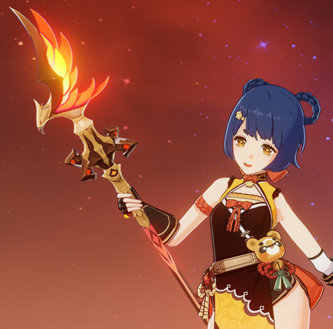 Missive Windspear Recolors (Electro and Pyro) Mod for Genshin Impact ...