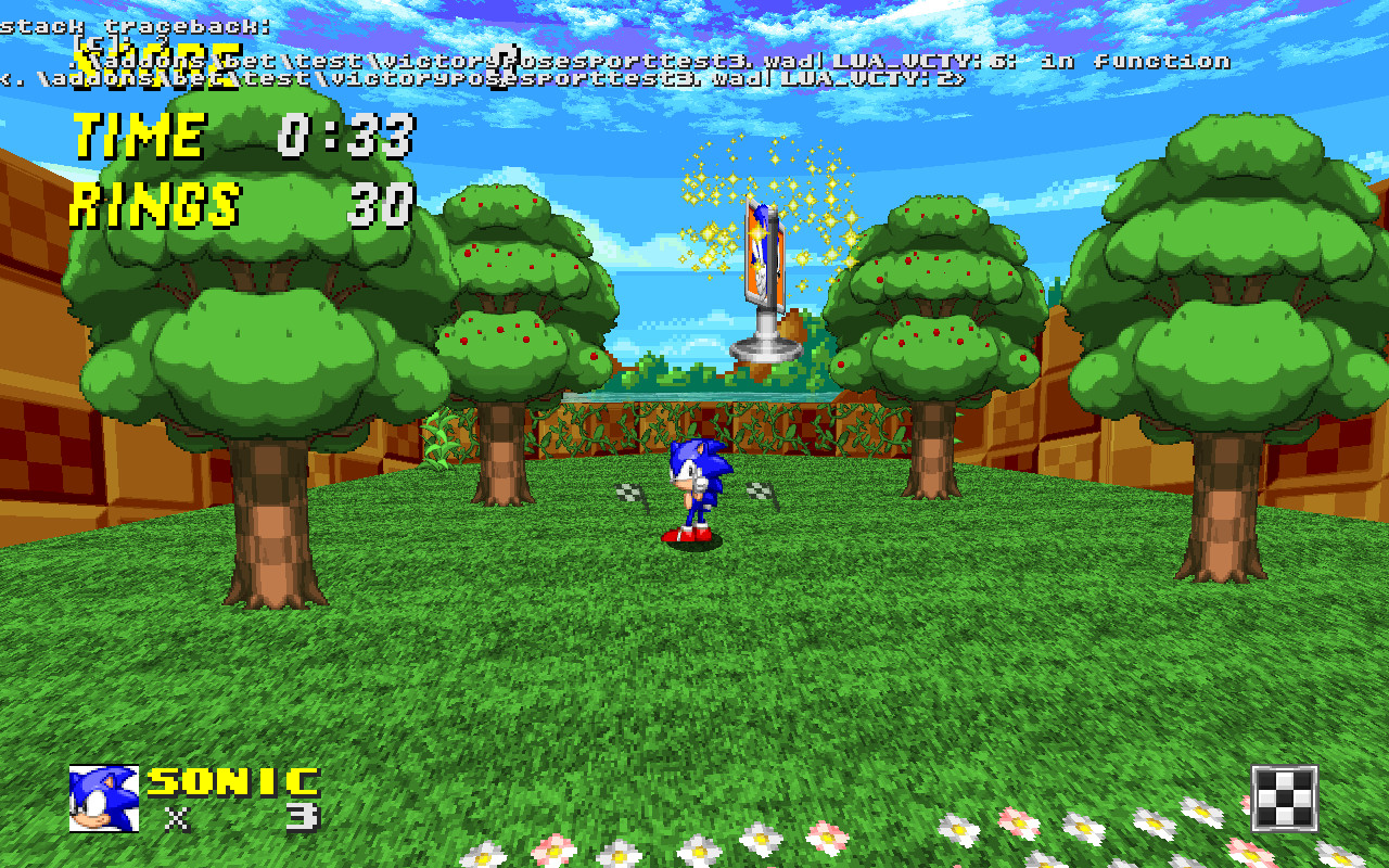 Victory Poses Port Mod for Sonic Robo Blast 2 | SRB2 Mods
