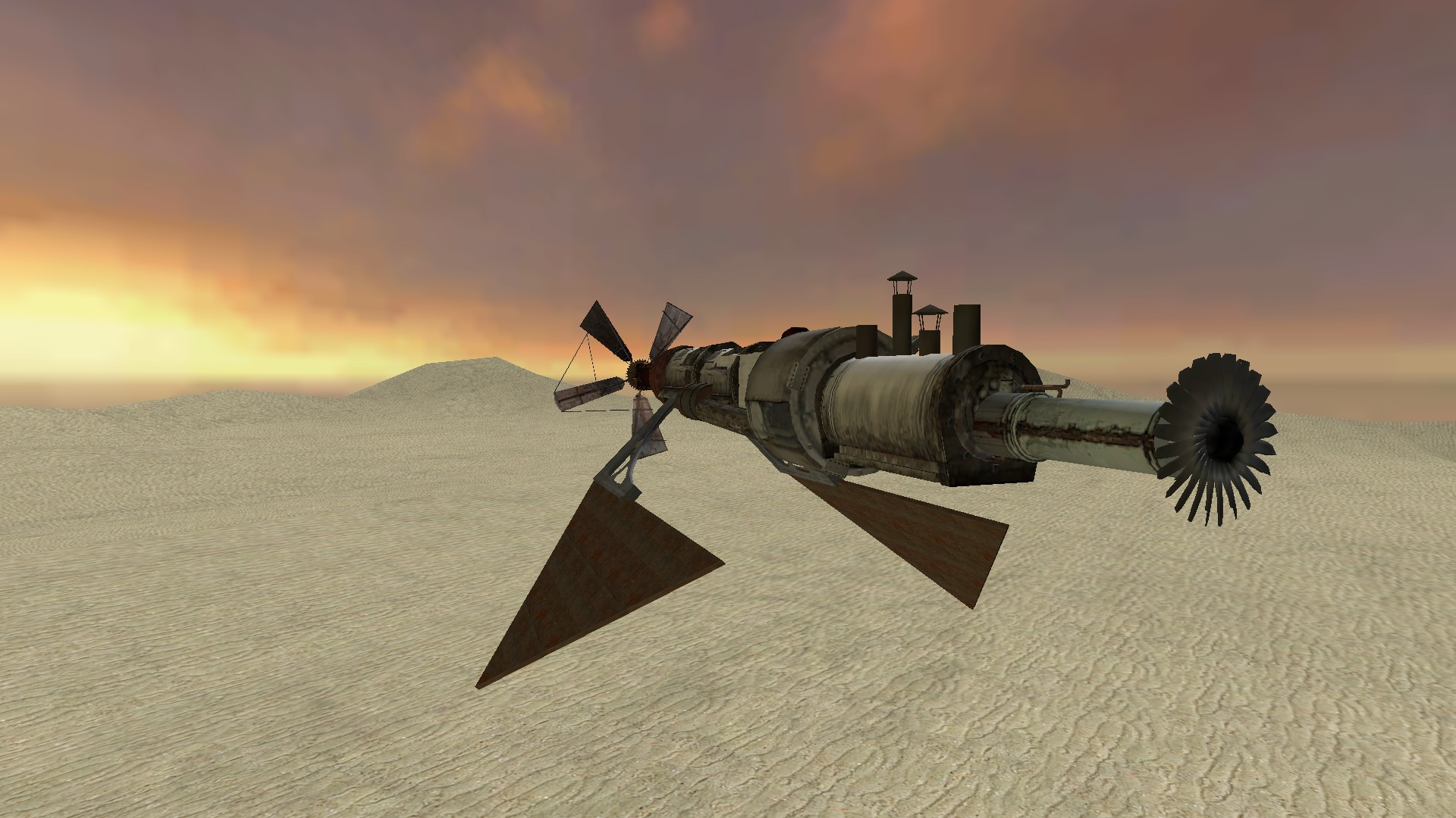Junk Airship Mod for Garry's Mod | GMod Mods