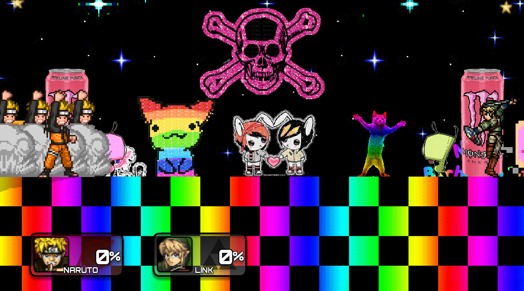 Scenecore Stage ( v0.9b ) Mod for Super Smash Flash 2 | SSF2 Mods