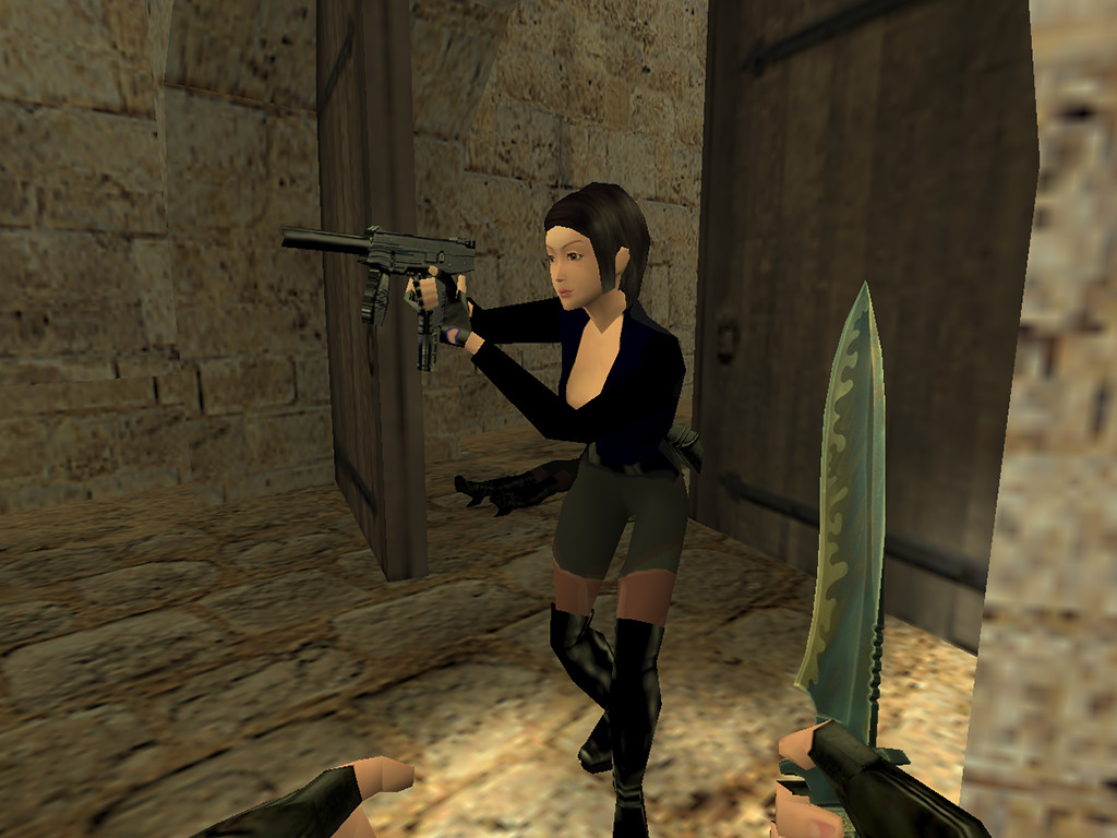 Girl Agent Mod for Counter-Strike 1.6 | CS1.6 Mods