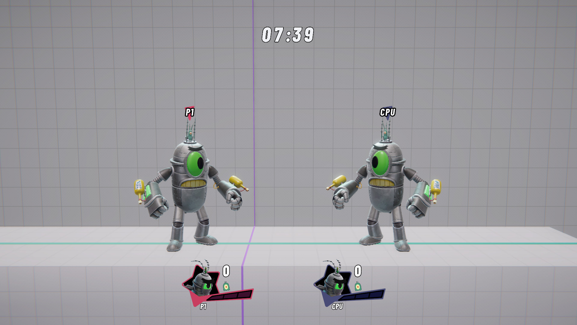 Battle for Bikini Bottom Plankton alt Mod for Nickelodeon All-Star ...