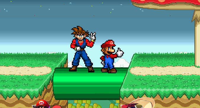 Mario Skin Goku Mod for Super Smash Bros. Crusade | SSBC Mods