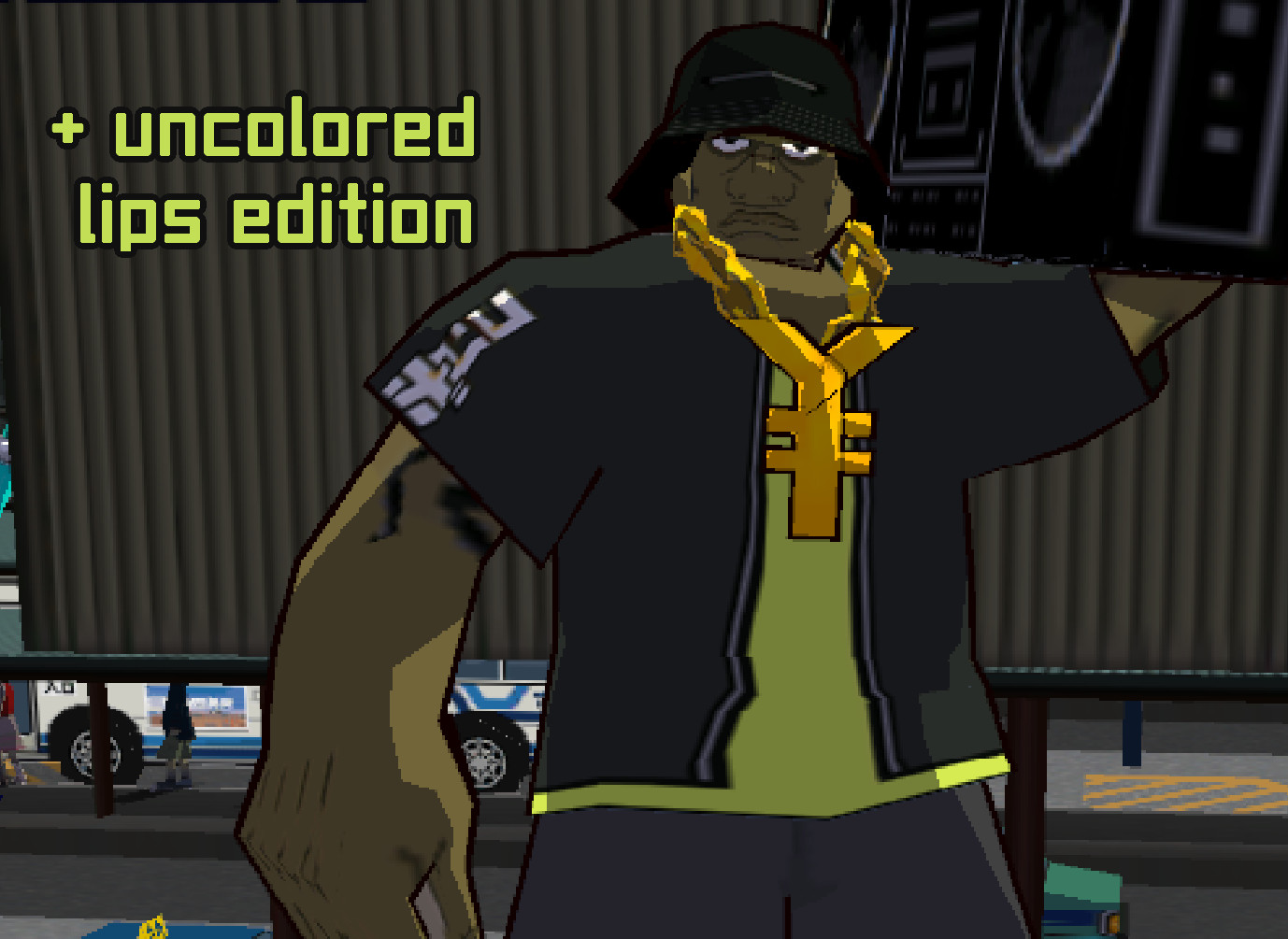 More artwork accurate Combo Mod for Jet Set Radio | JSR Mods