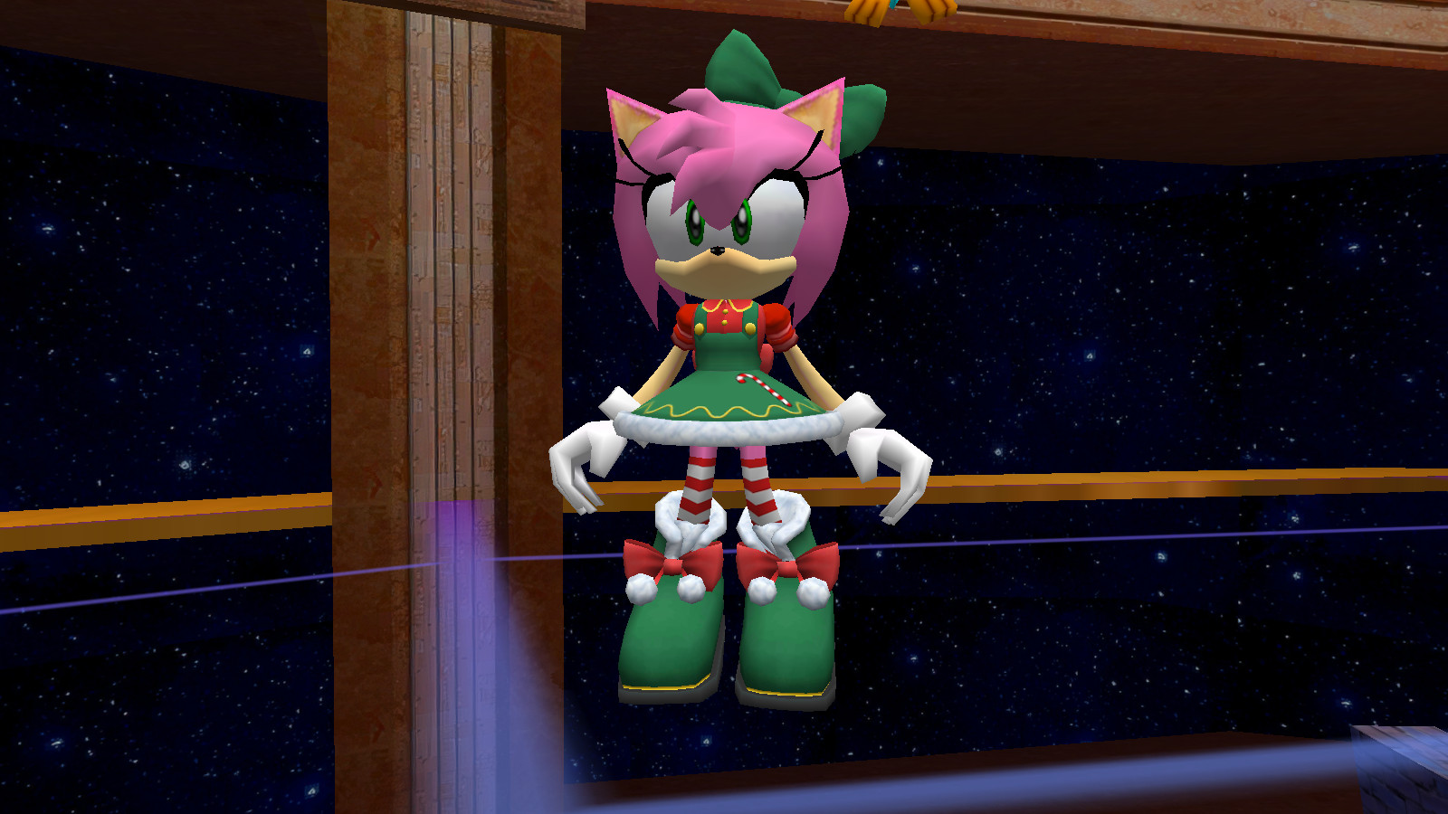 Amy Rose (Jingle Belle) Mod for Sonic Adventure 2 | SA2 Mods